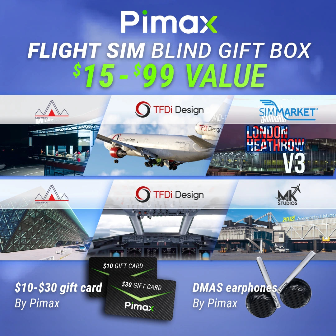 Mystery Box for Flight Simulation Fans (Europe-Exclusive) – Pimax Store